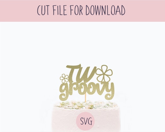 Two Groovy Svg SVG Cut File Digital Cut File for Download | Etsy