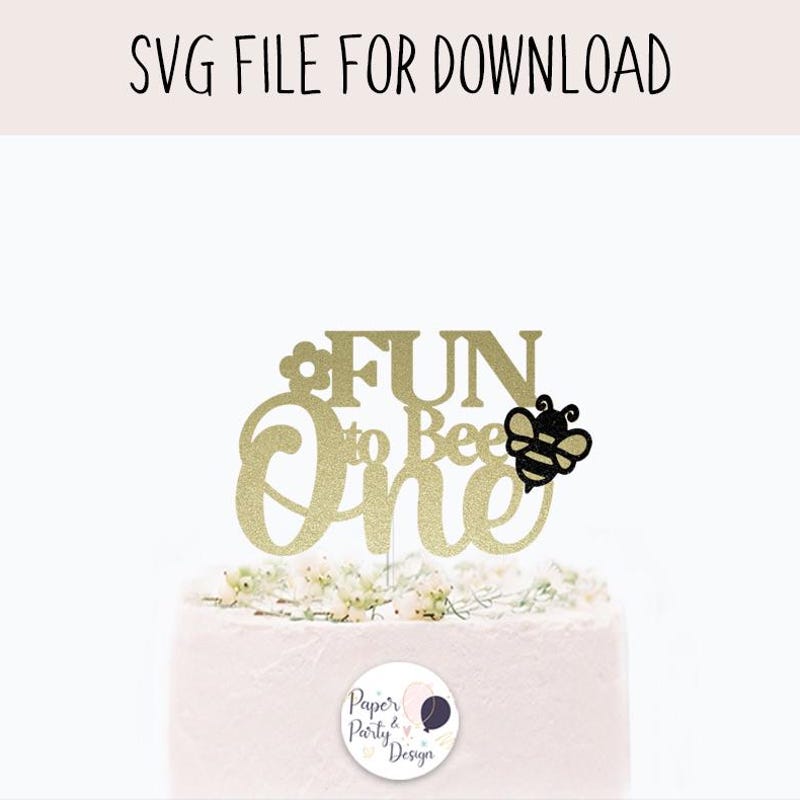 Fun to Bee One - Etsy