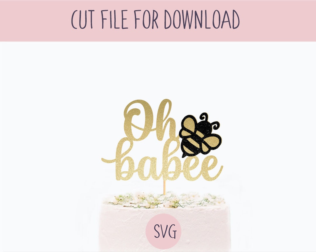 Oh Babee Svg, SVG Cut File, Digital Cut File for Download - Etsy