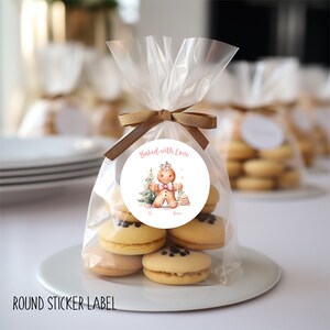 Printable Gift Tag and Sticker Cookie Labels PDF File for - Etsy