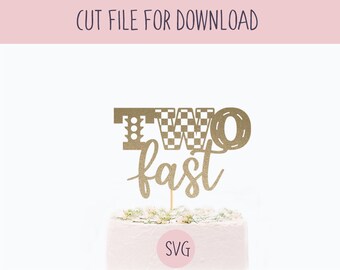 Two Fast Svg - Etsy