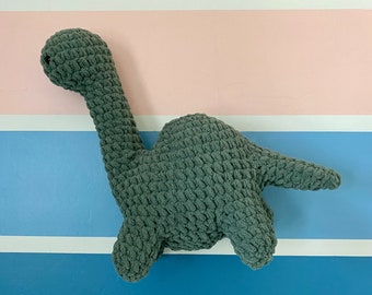 Crochet Chunky Dino Plush - Etsy