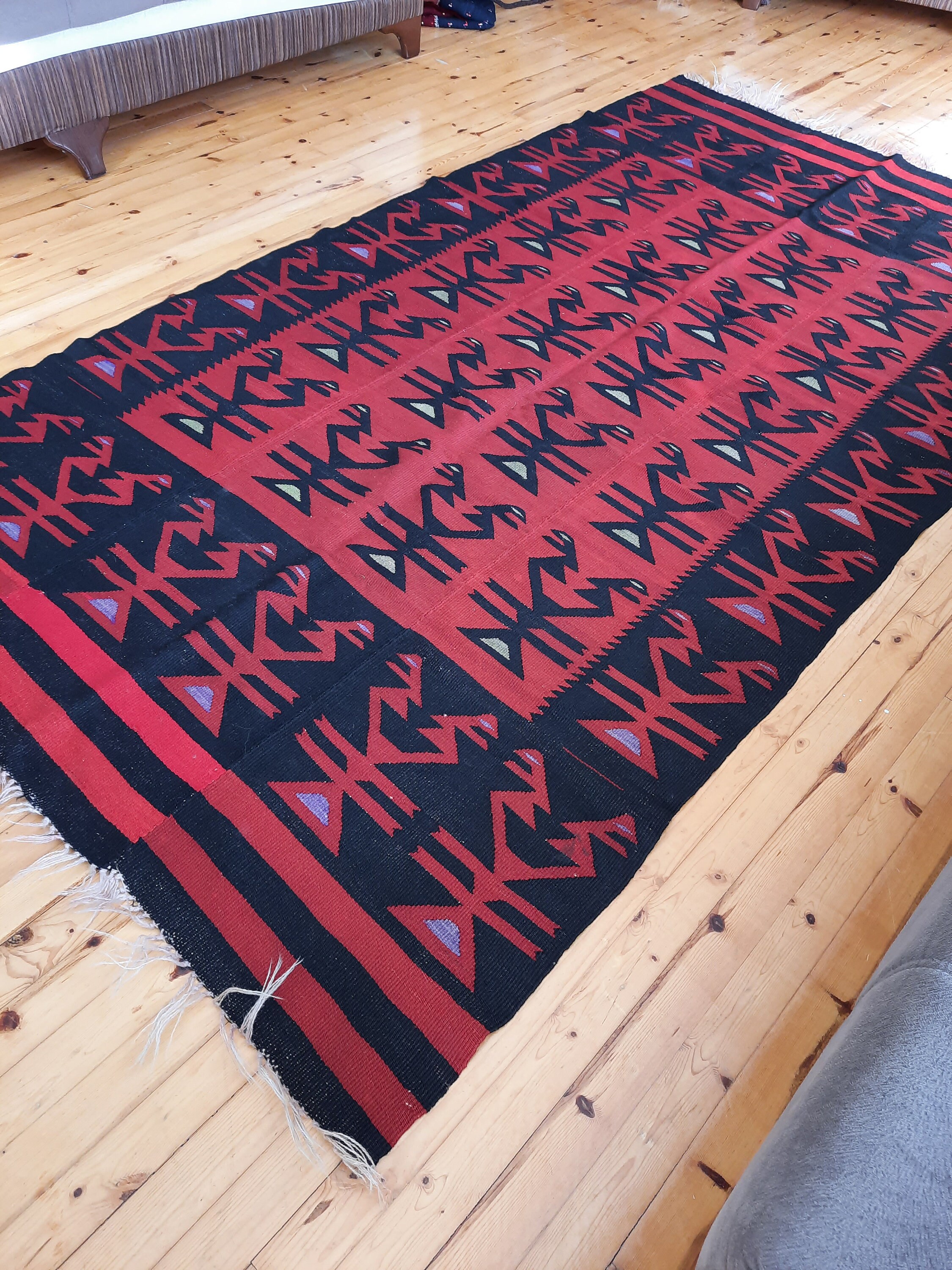 Antique Albanian / Kosovo Kilim Rug ( Sharkoy ) - Etsy