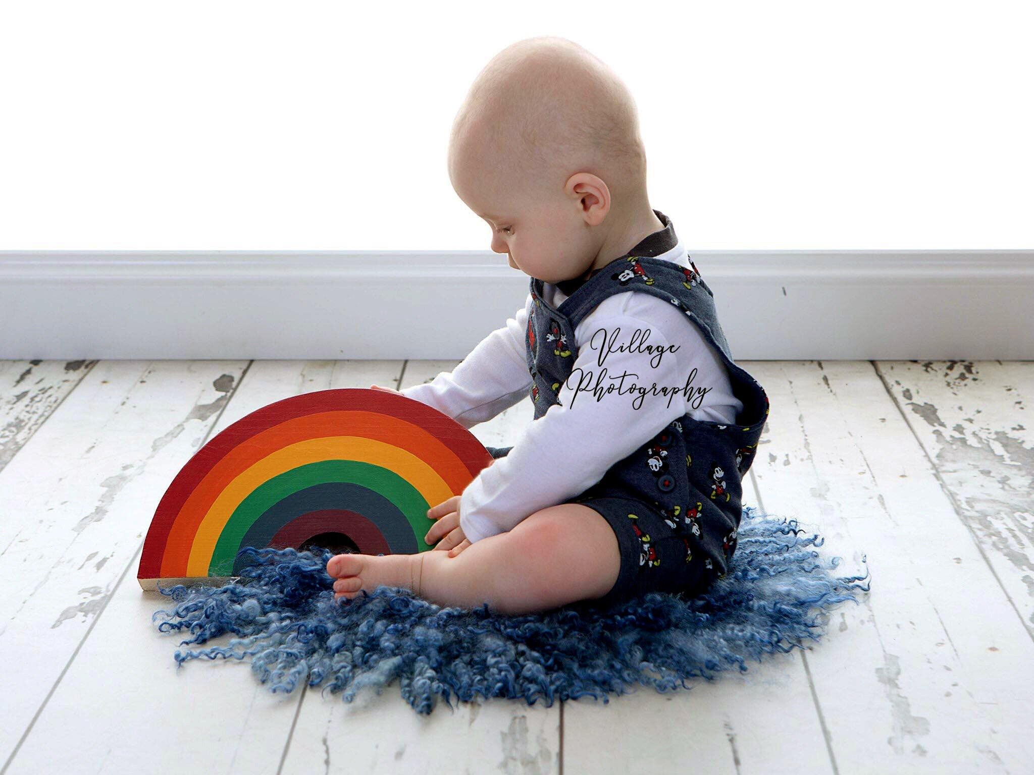 WOODEN TOYS Rainbow Prop Large Rainbow Small Rainbow Prop - Etsy