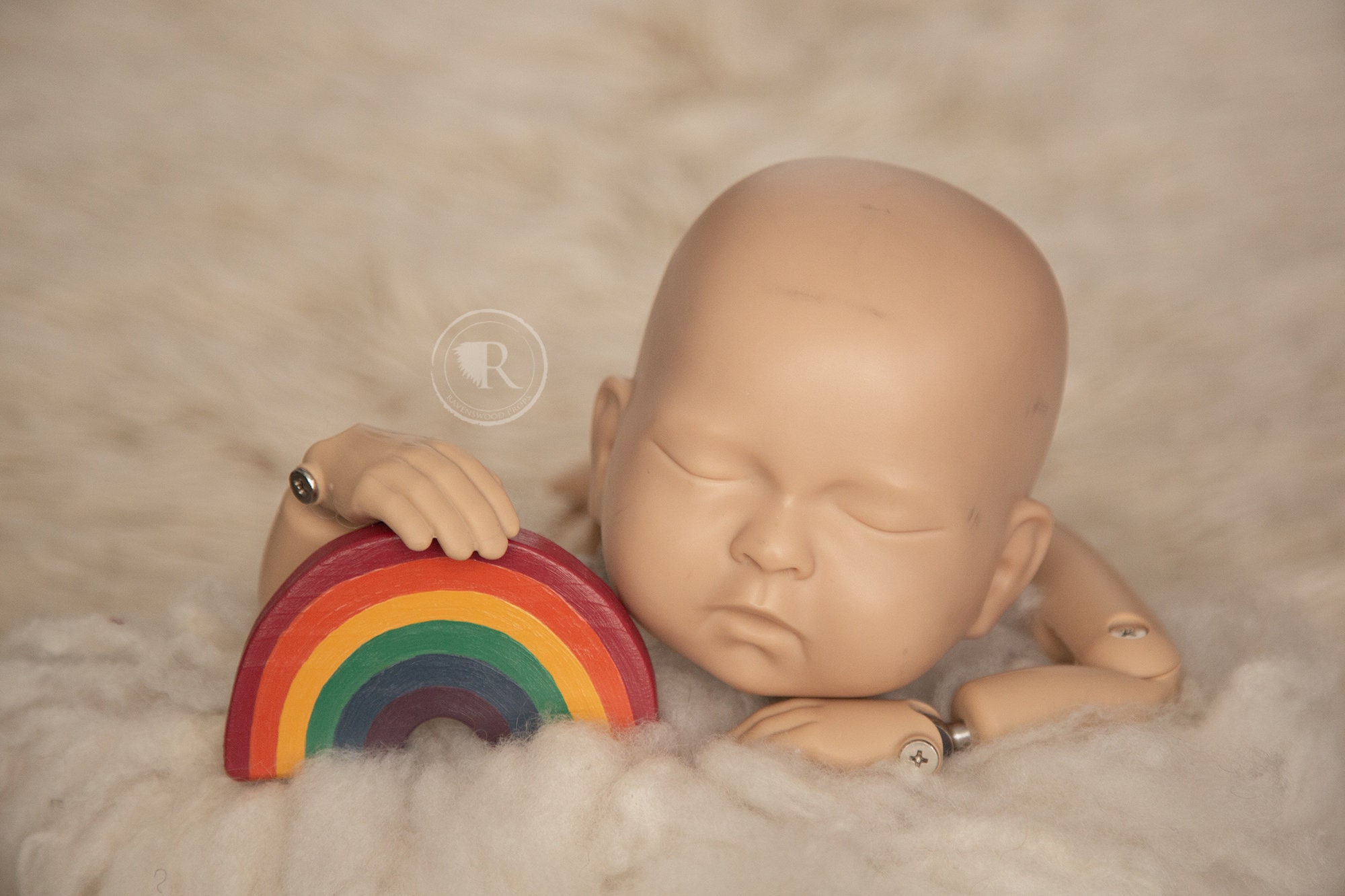 WOODEN TOYS Rainbow Prop Large Rainbow Small Rainbow Prop - Etsy