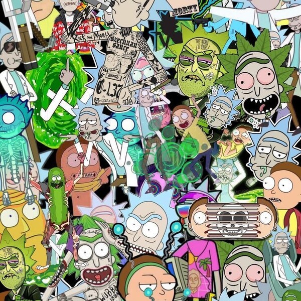 Rick and Morty - Etsy