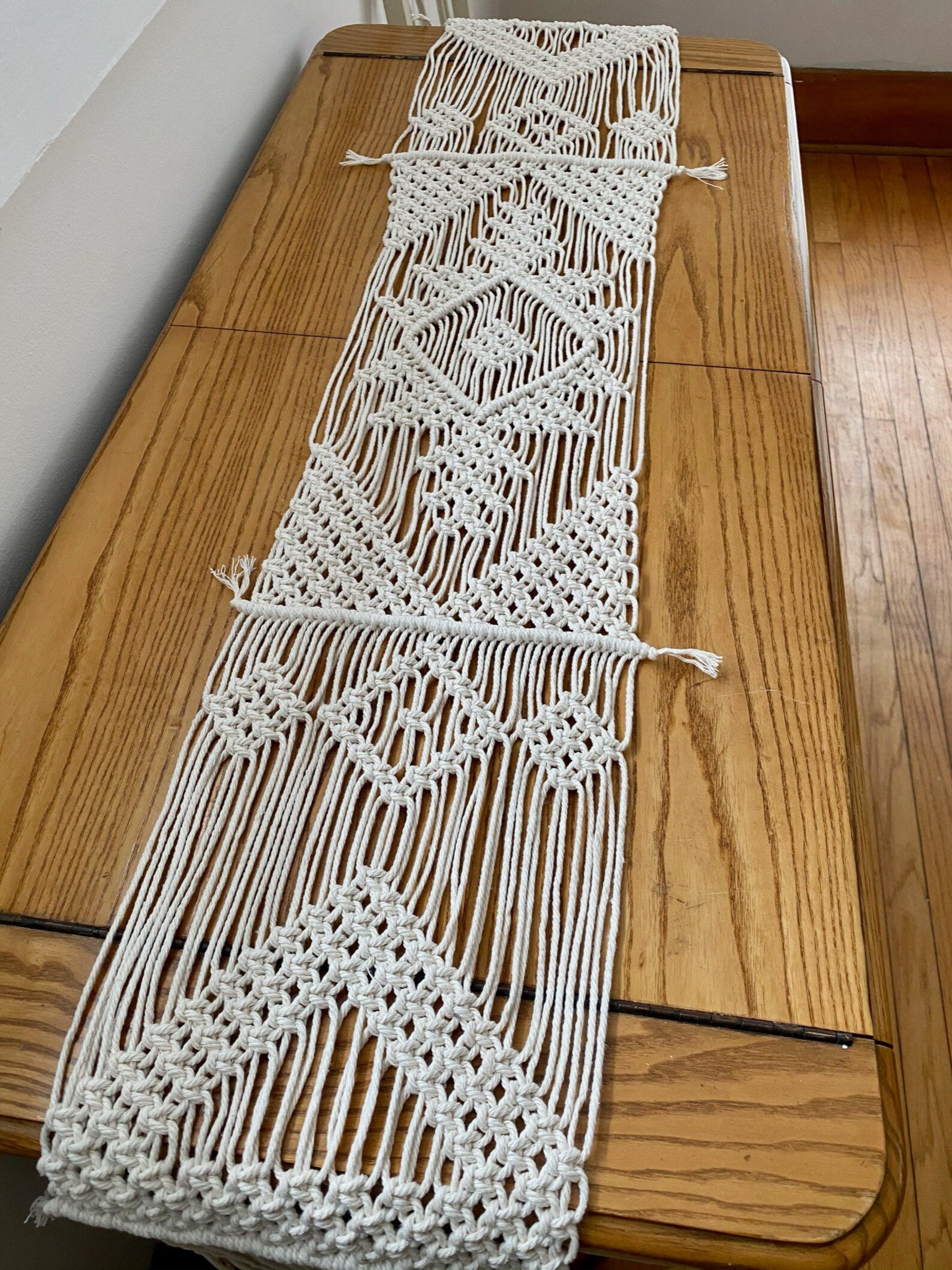 Macrame Table Runner- Small, Medium, Long - Etsy
