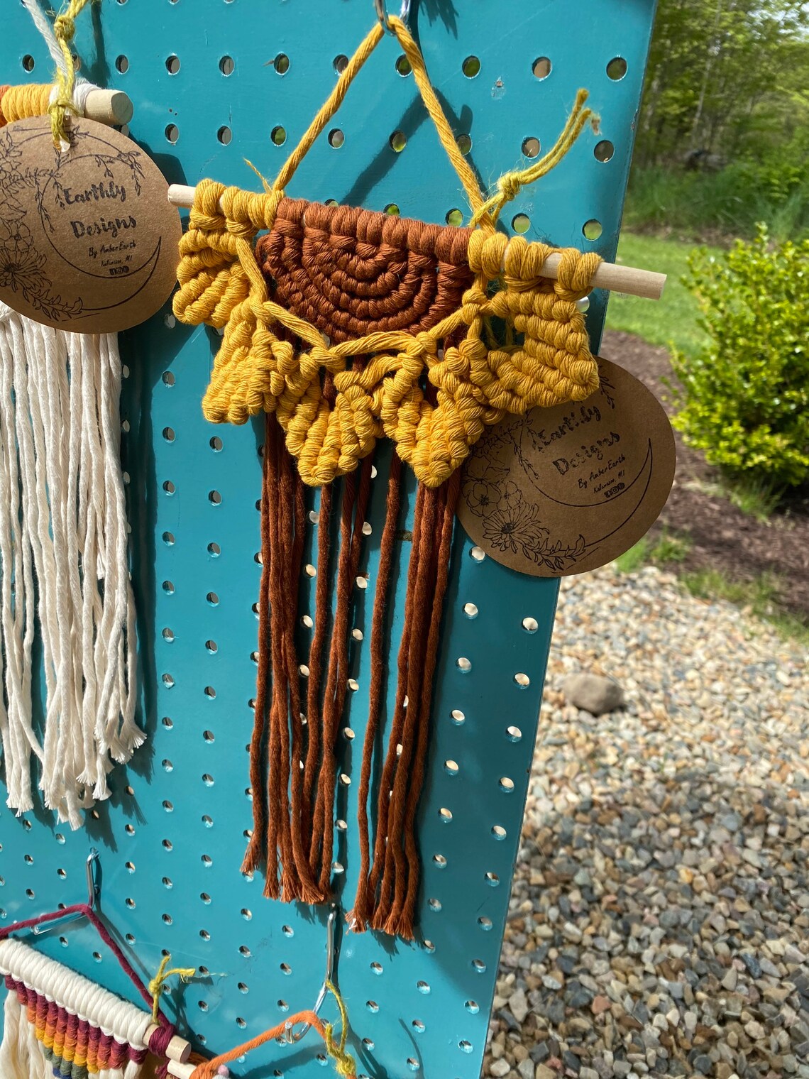 Macrame Wall Hanging Sunflower | Etsy