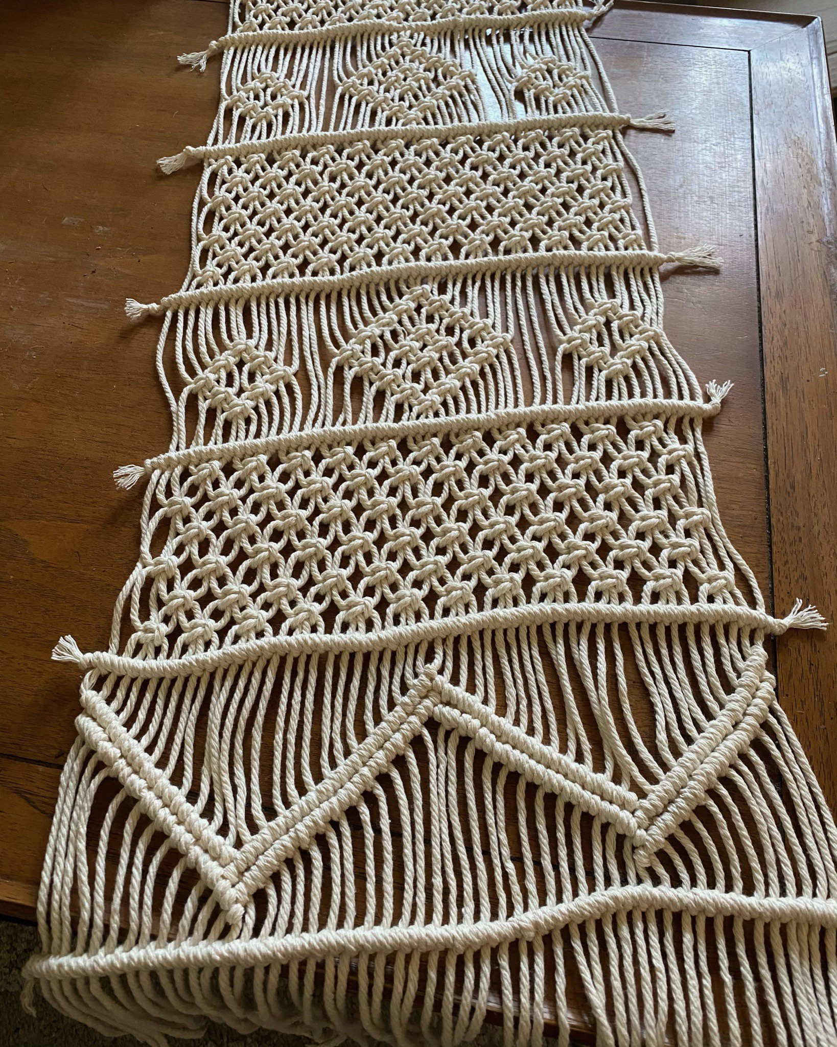 Macrame Table Runner Small Medium Long - Etsy
