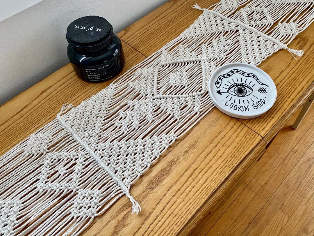 Macrame Table Runner- Small, Medium, Long - Etsy