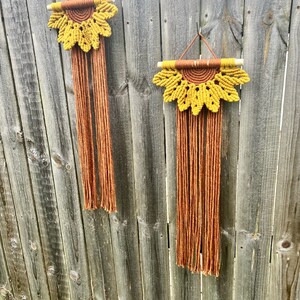 Macrame Wall Hanging- Sunflower - Etsy
