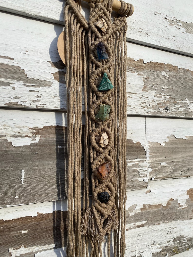 Macrame Chakra Wall Hanging - Etsy