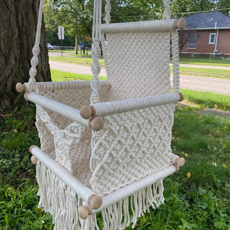Macrame Swing - Etsy