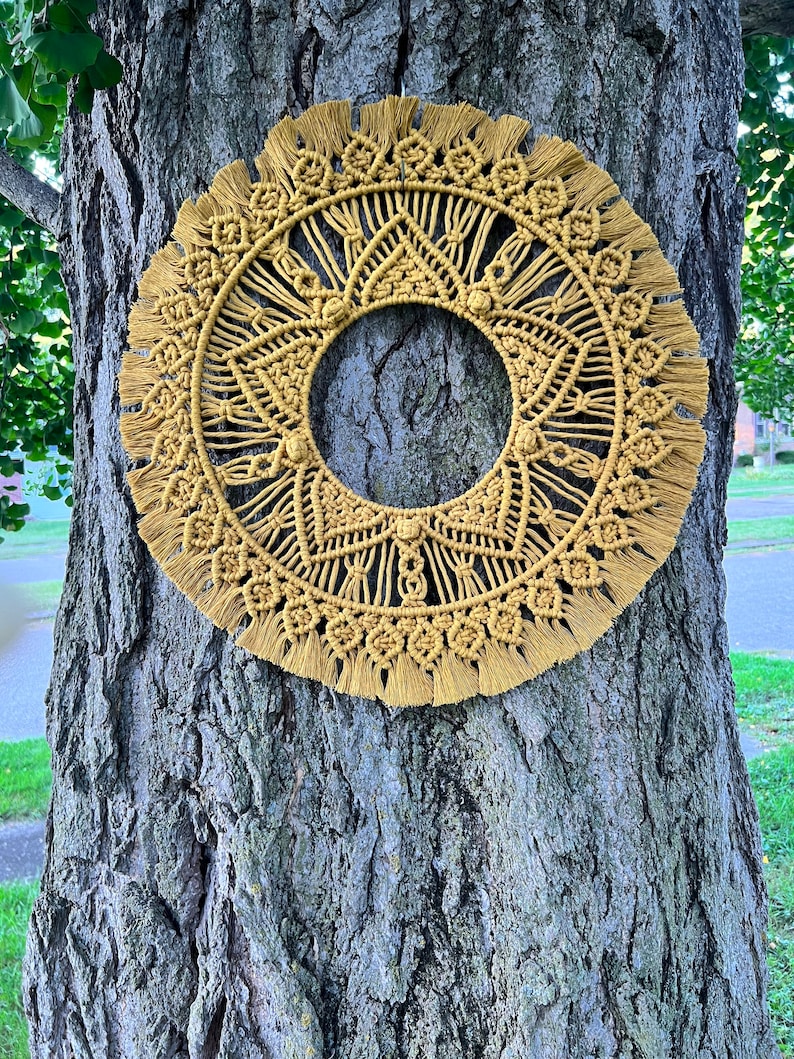 Macrame Mandala - Etsy
