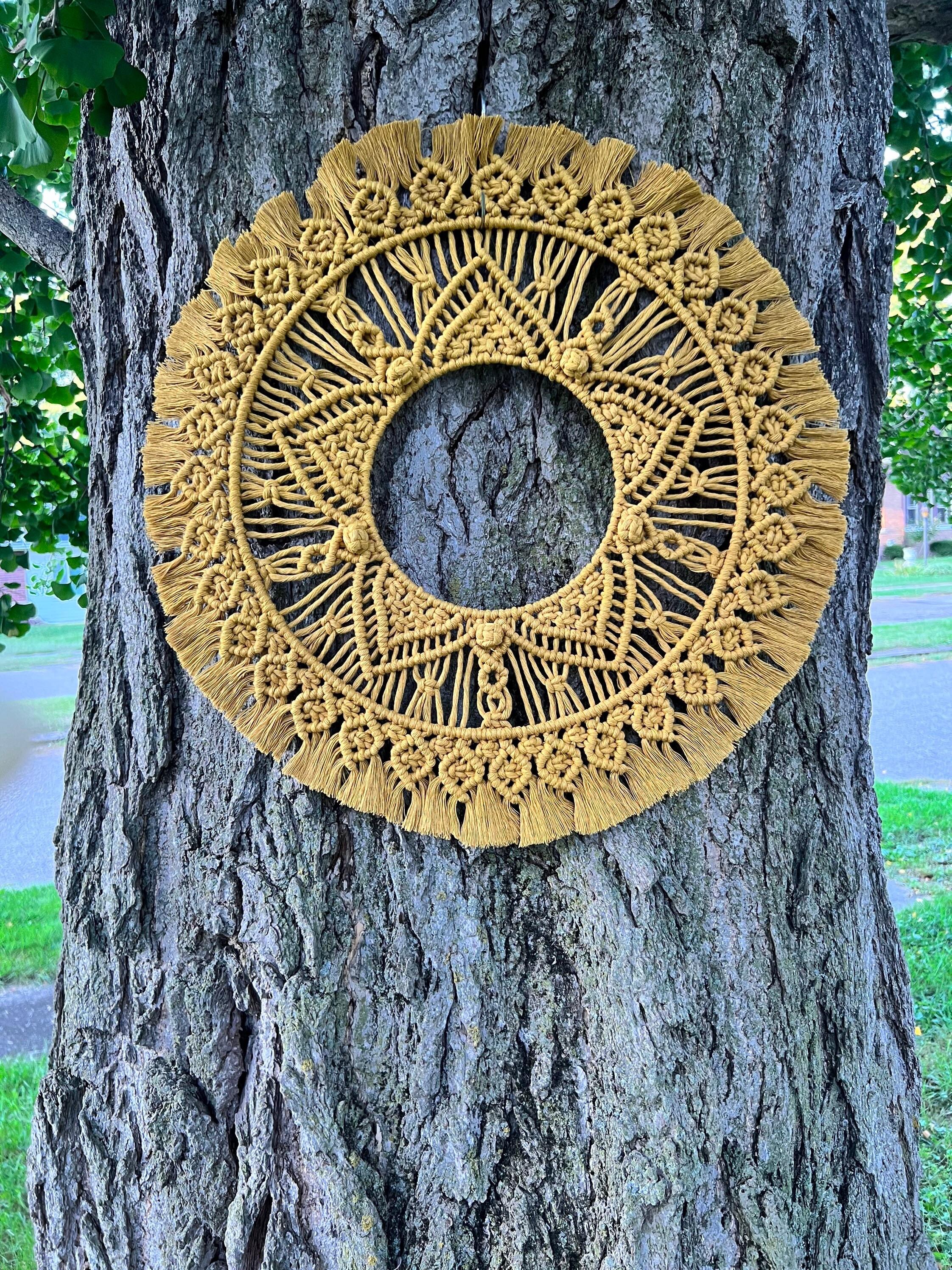 Macrame Mandala - Etsy