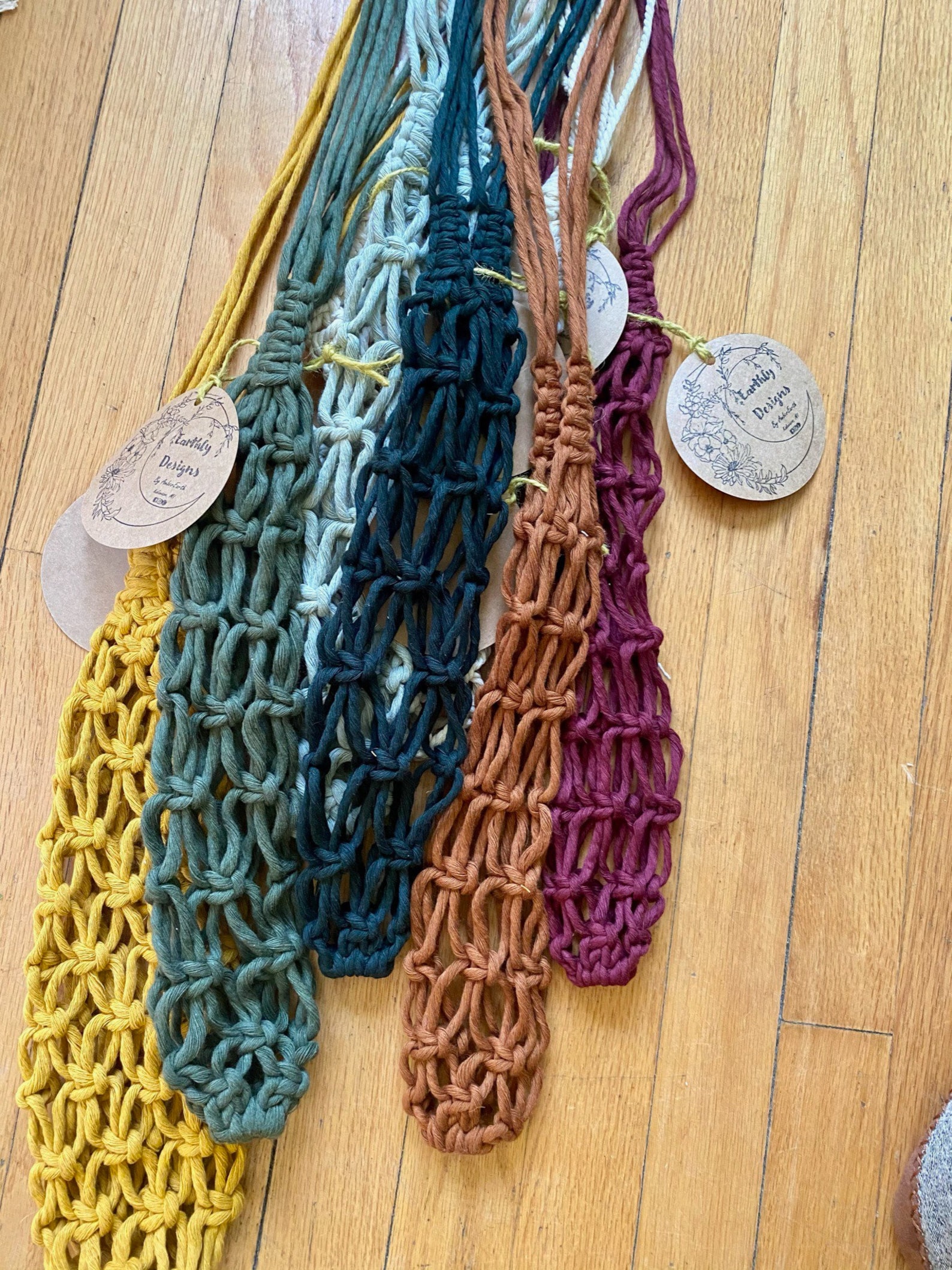 Macrame Bottle Bag | Etsy