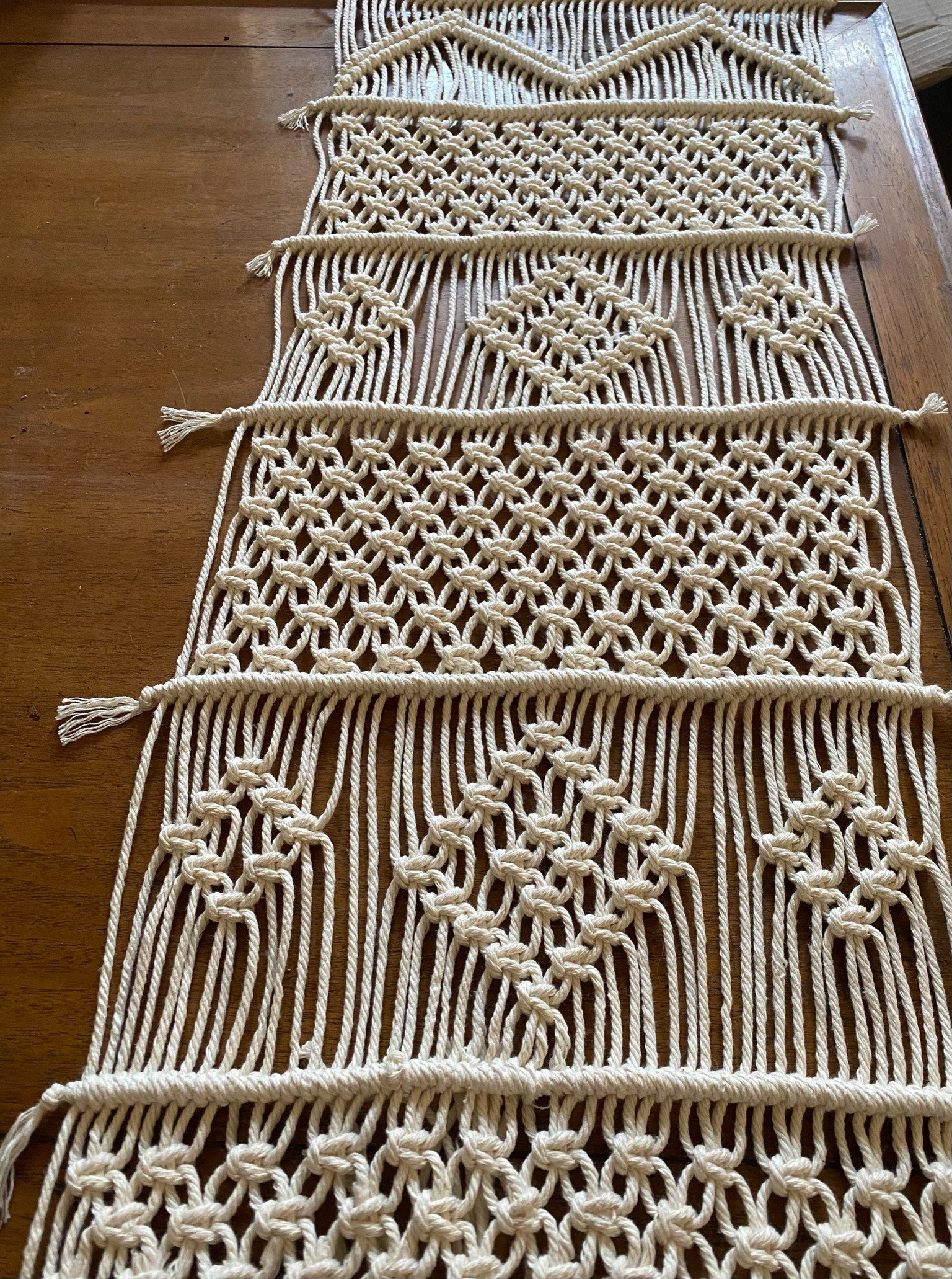 Macrame Table Runner Small Medium Long - Etsy