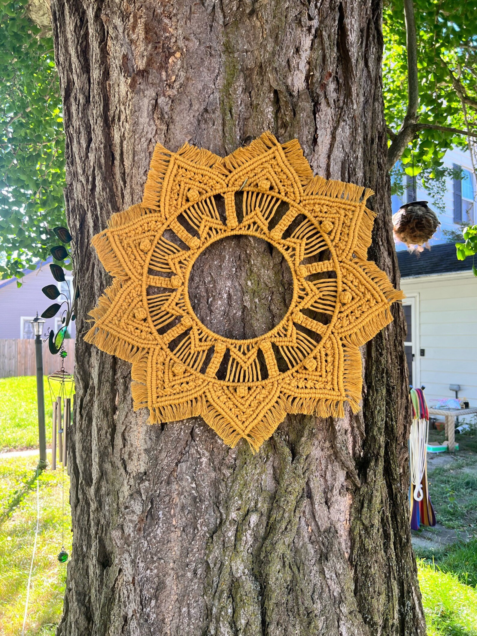Macrame Mandala - Etsy