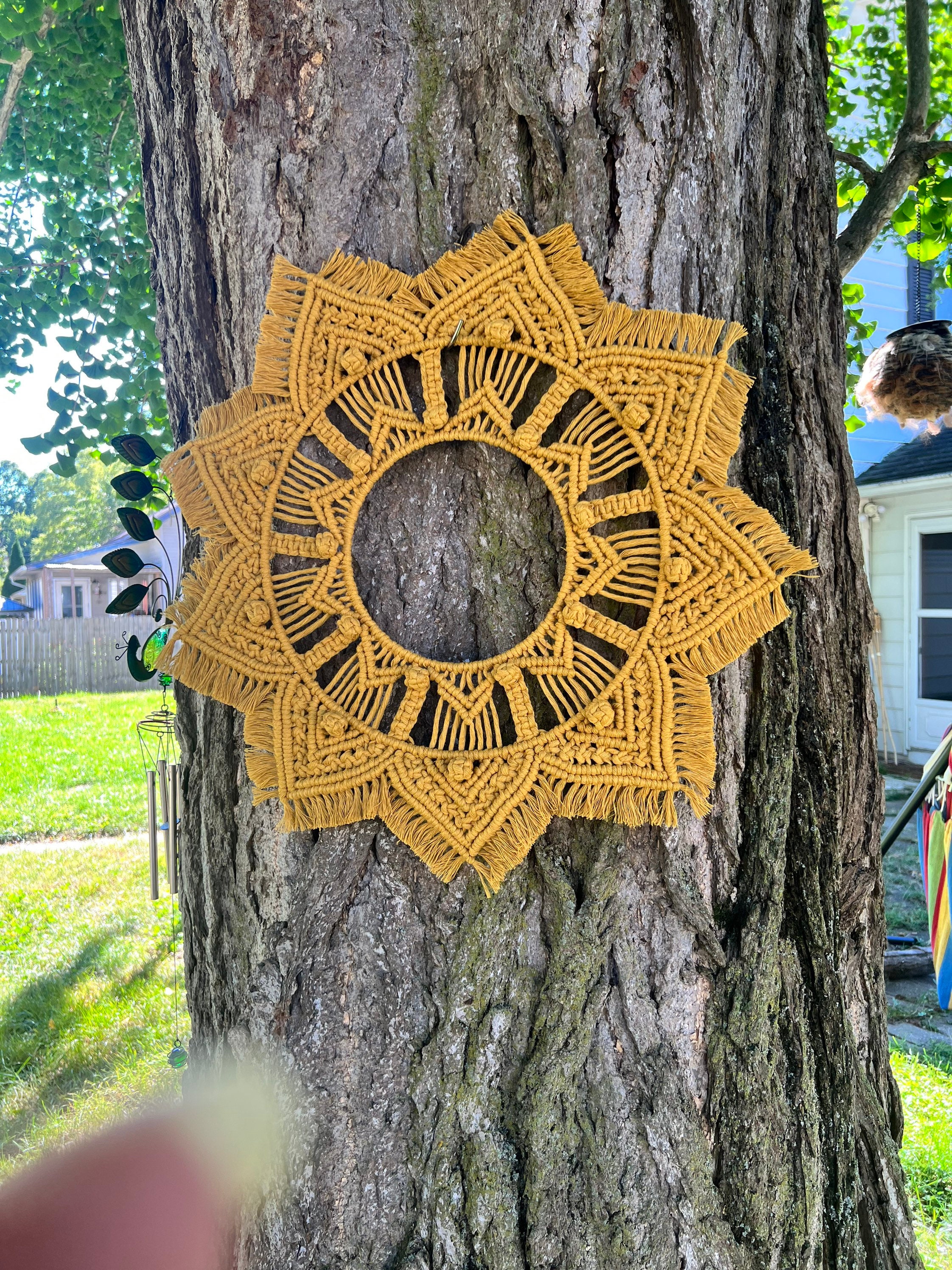 Macrame Mandala - Etsy