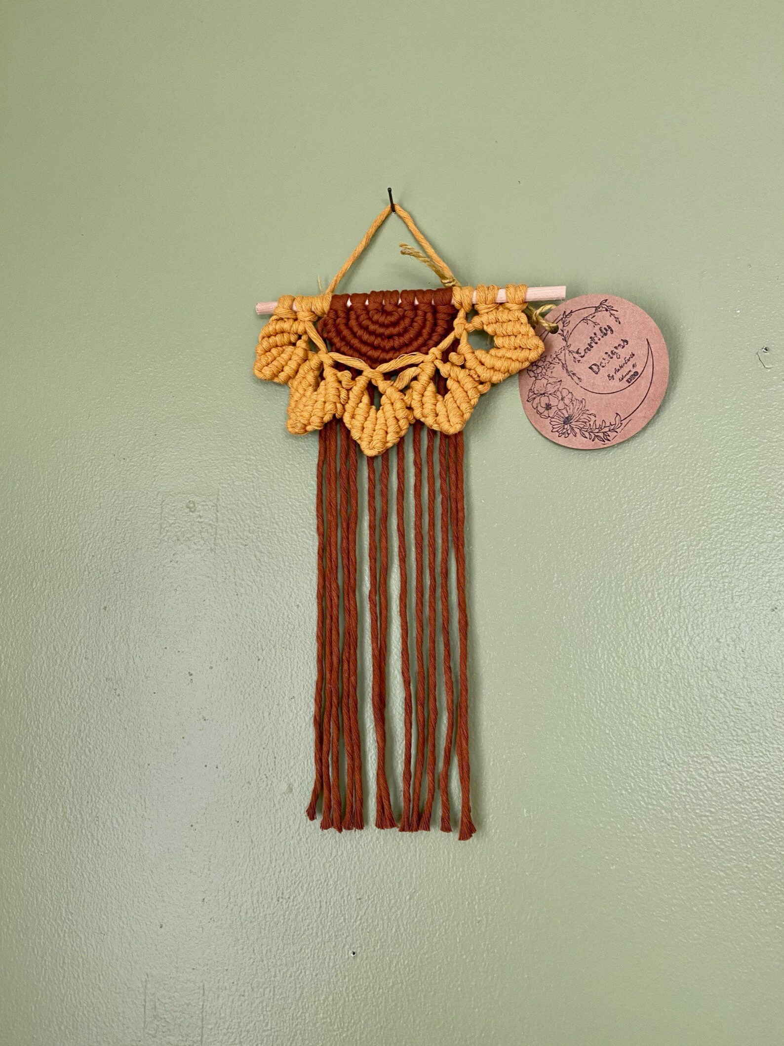 Macrame Wall Hanging Sunflower | Etsy