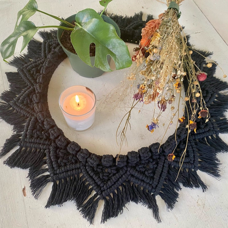 Macrame Mandala - Etsy