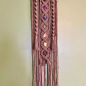 Macrame Chakra Wall Hanging - Etsy