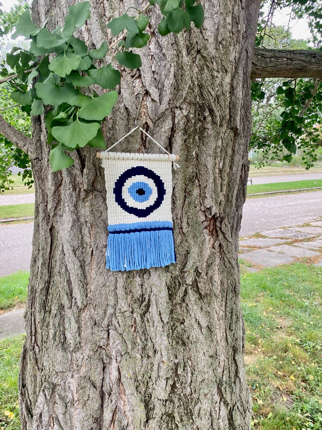 Macrame Evil Eye - Etsy
