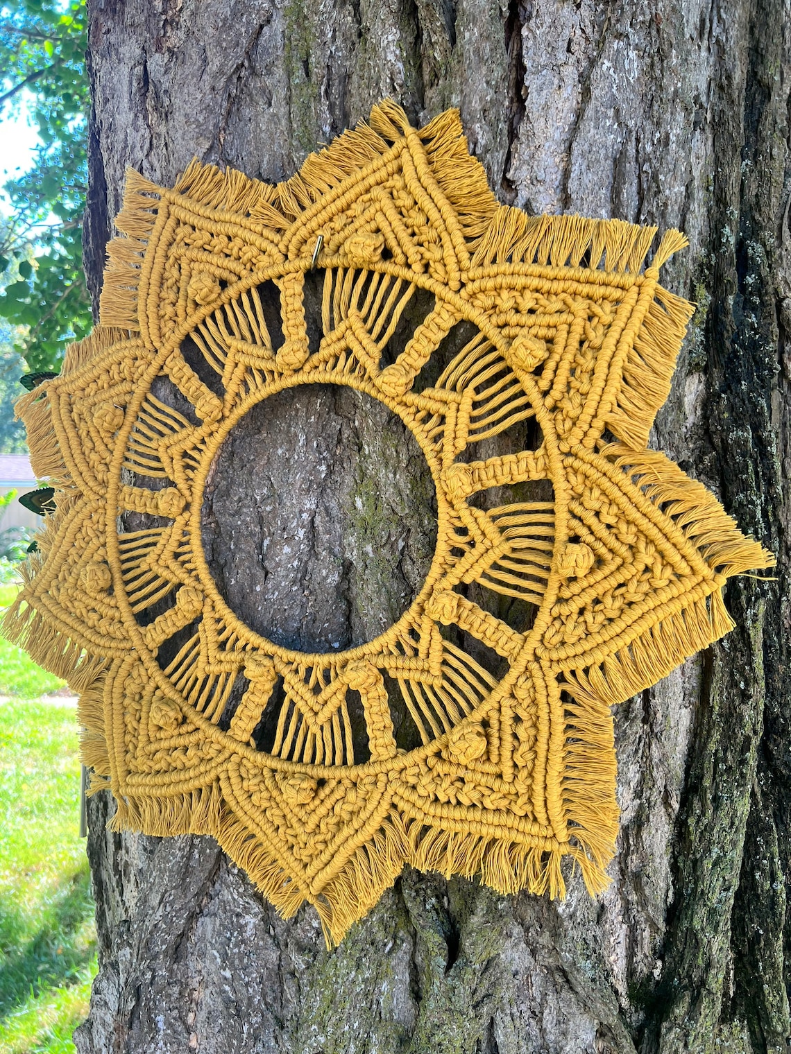 Macrame Mandala - Etsy