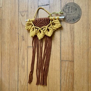 Macrame Wall Hanging Sunflower | Etsy