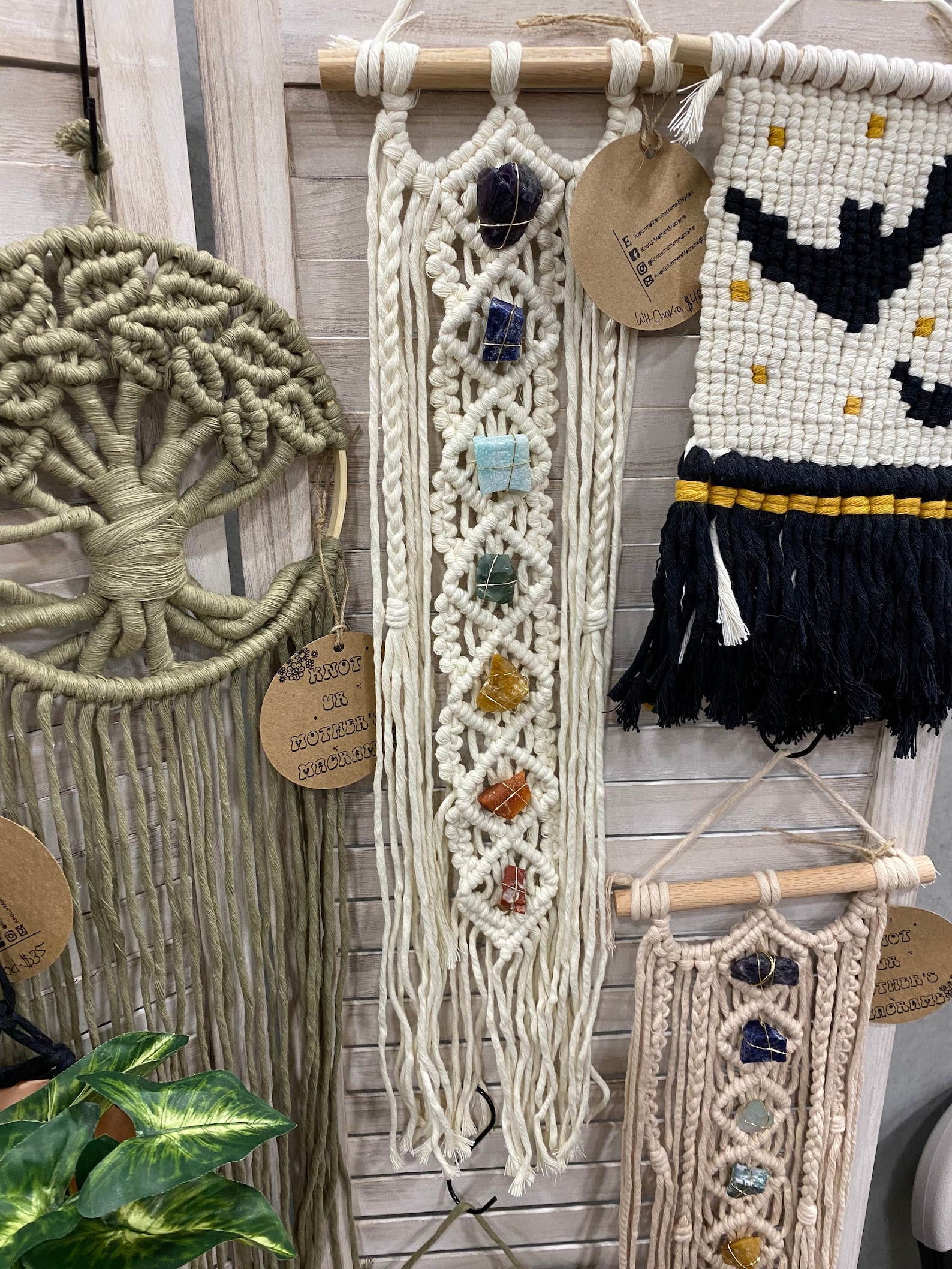 Macrame Chakra Wall Hanging - Etsy