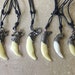Mens Animals Tooth Necklaces. Mens Necklace. Mens Jewelry. | Etsy