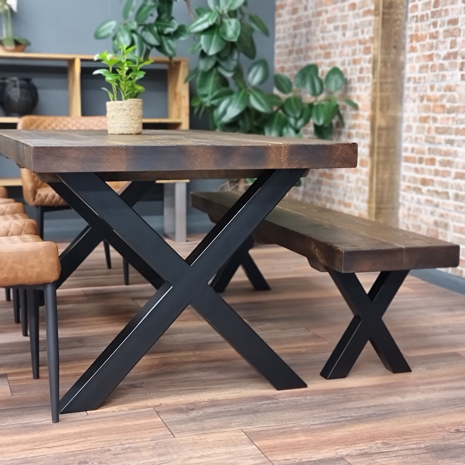 Industrial Dining Table 3 Rustic Dining Table. Rustic - Etsy UK