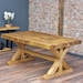 Rustic Farmhouse Clifford Dining Table Reclaimed Wood - Handmade ...