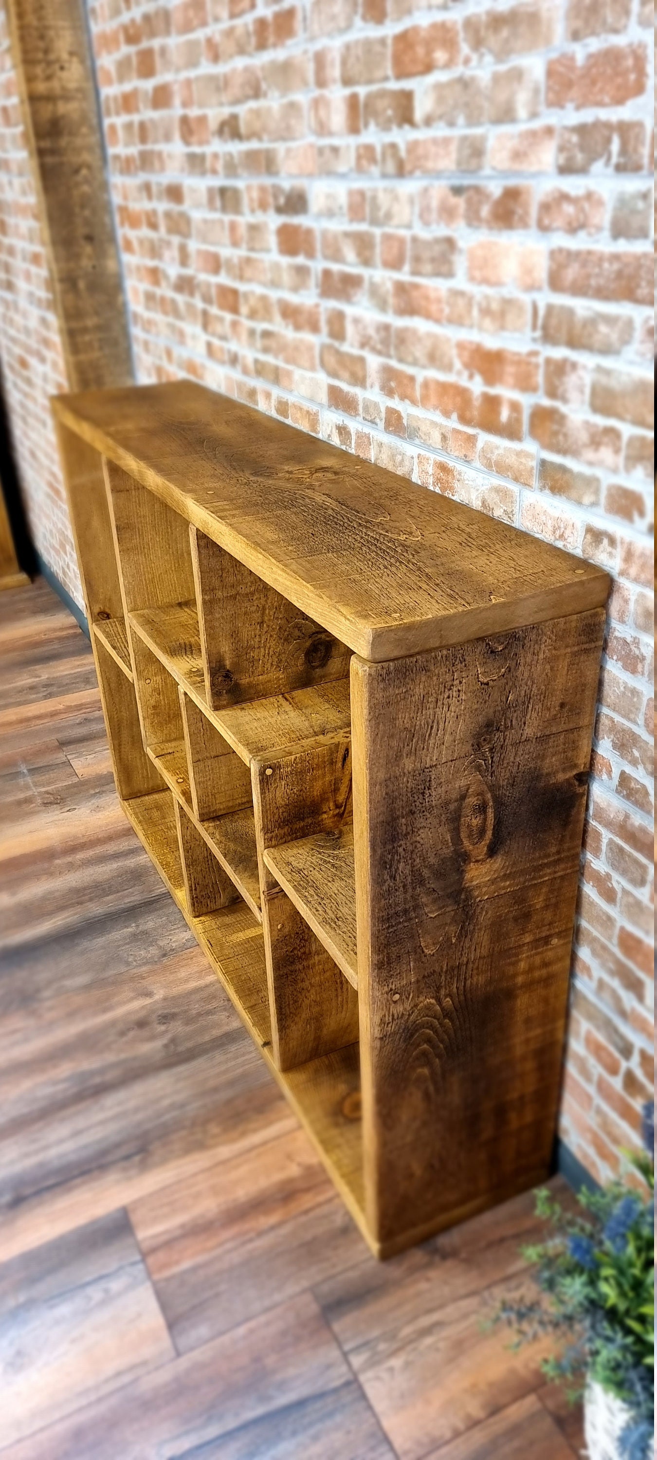 Rustic Bookcase Handmade Industrial Style Bookcase Bookshelf | Etsy UK