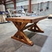 Rustic Farmhouse Clifford Dining Table Reclaimed Wood - Handmade ...