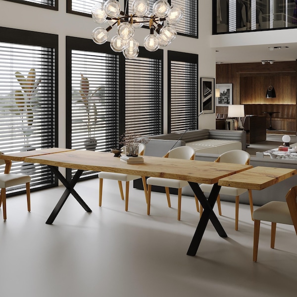 Extendable Large Table - Etsy UK