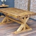 Rustic Farmhouse Clifford Dining Table Reclaimed Wood - Handmade ...