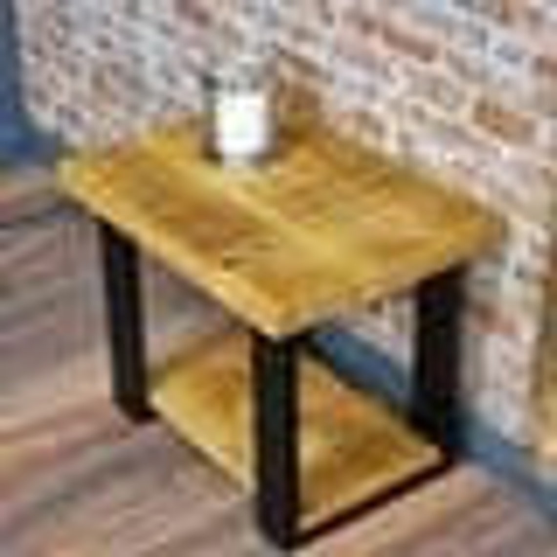 Lincoln Rustic Side Table Coffee Table Side Sable Rustic | Etsy