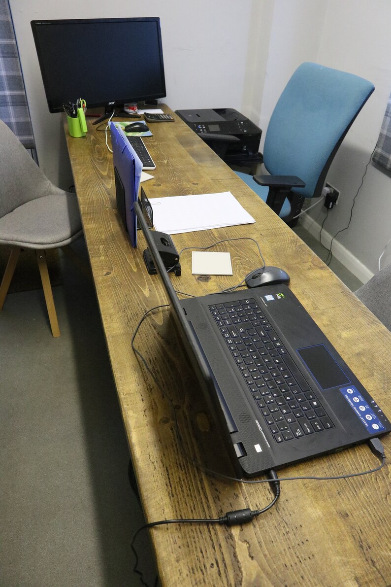 Hairpin Desk Computer Desk with Steel Hairpin Legs | Etsy