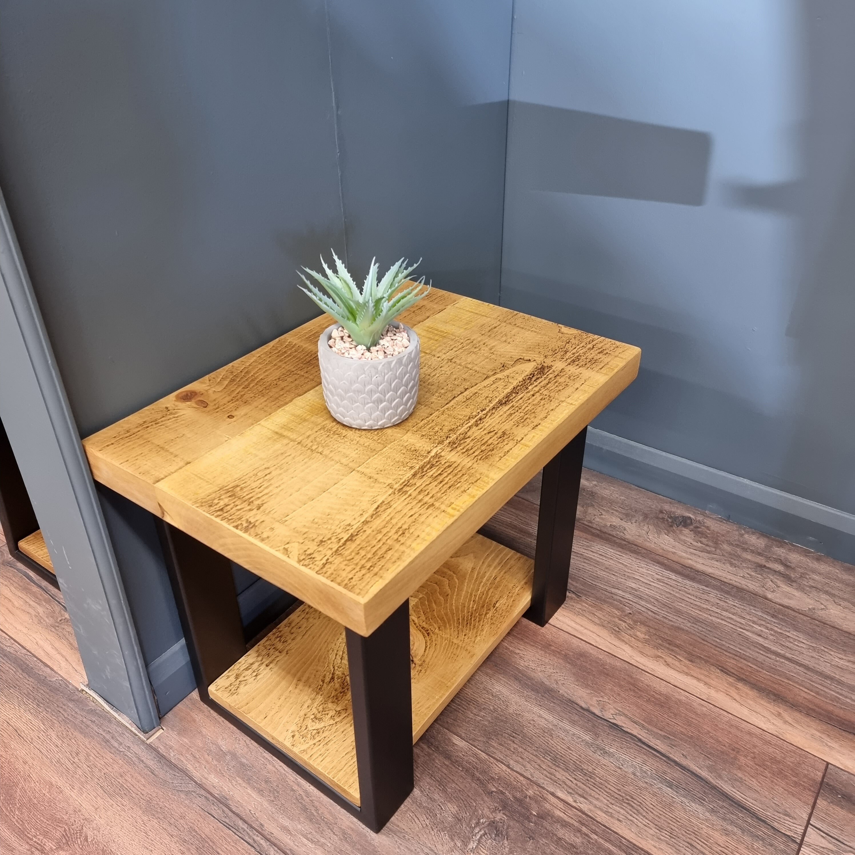 Lincoln Rustic Side Table Coffee Table Side Sable Rustic | Etsy