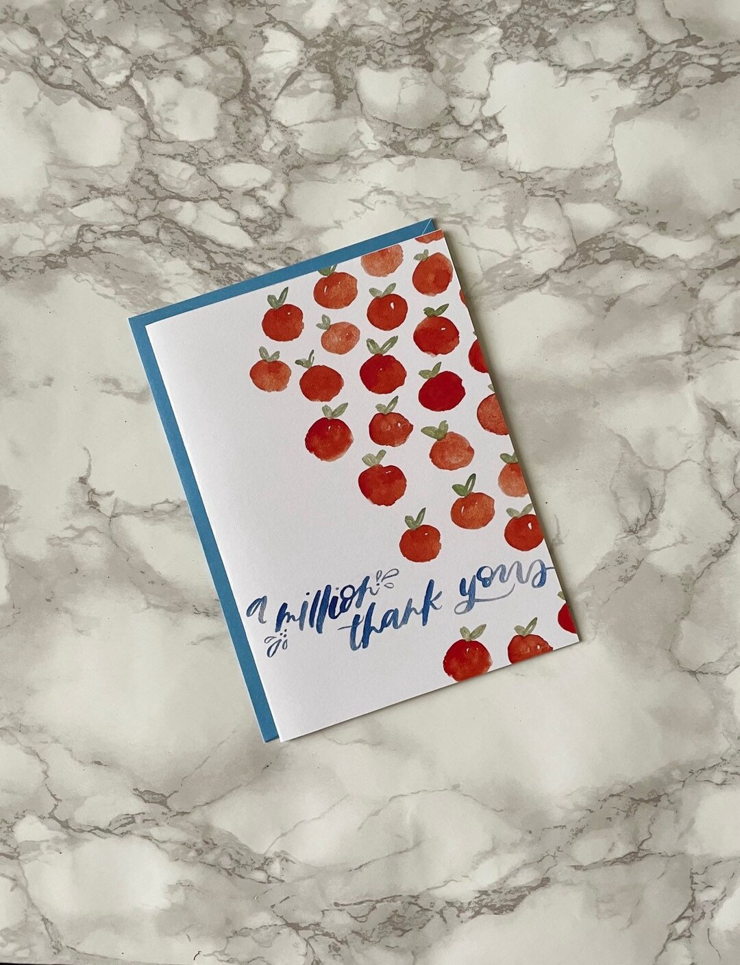 A Million Thank Yous Card - Etsy