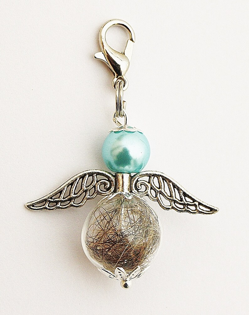 Dog Hair Fur Angel Pendant Cat Horse Animal Hair Angle Animal | Etsy