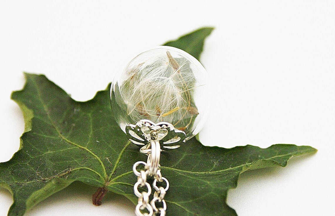 Real Flower Chain Bridal Dandelion Flower Necklace Flower - Etsy