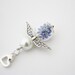 Real Forget-me-not Pendant Angel Communion Confirmation Flower Jewelry ...