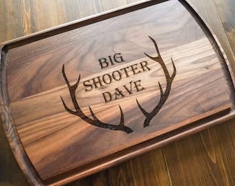 Deer Hunter Cutting Board - Etsy