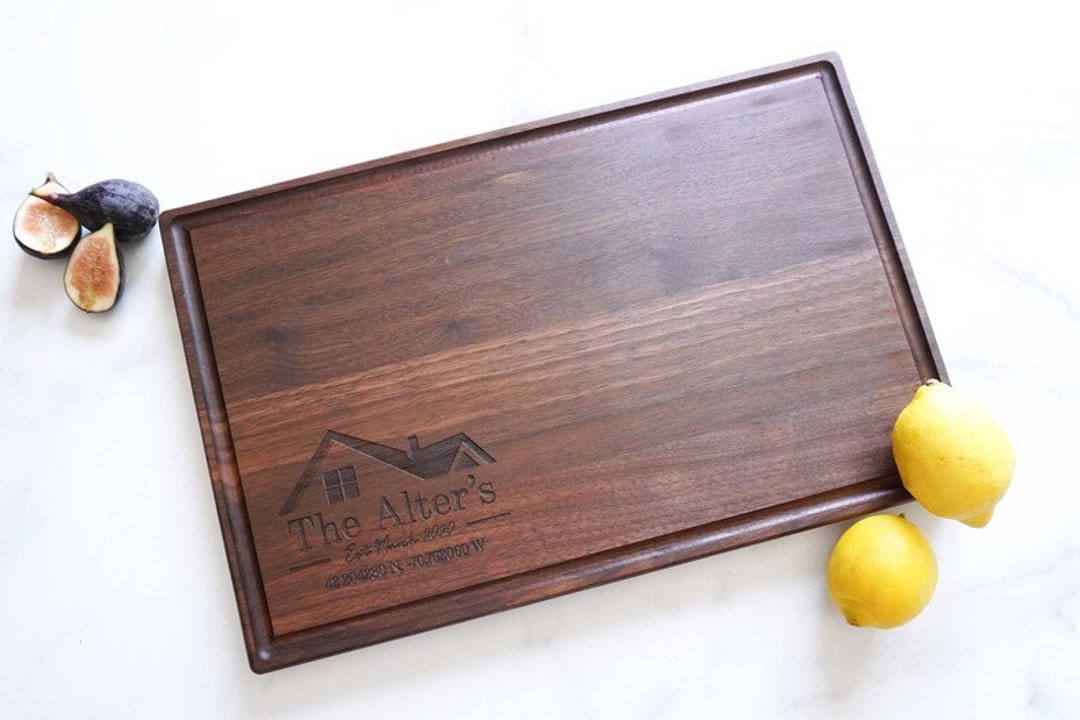 Custom Engraved Cutting Board | Laser Engraved Wood Cutting Board ...