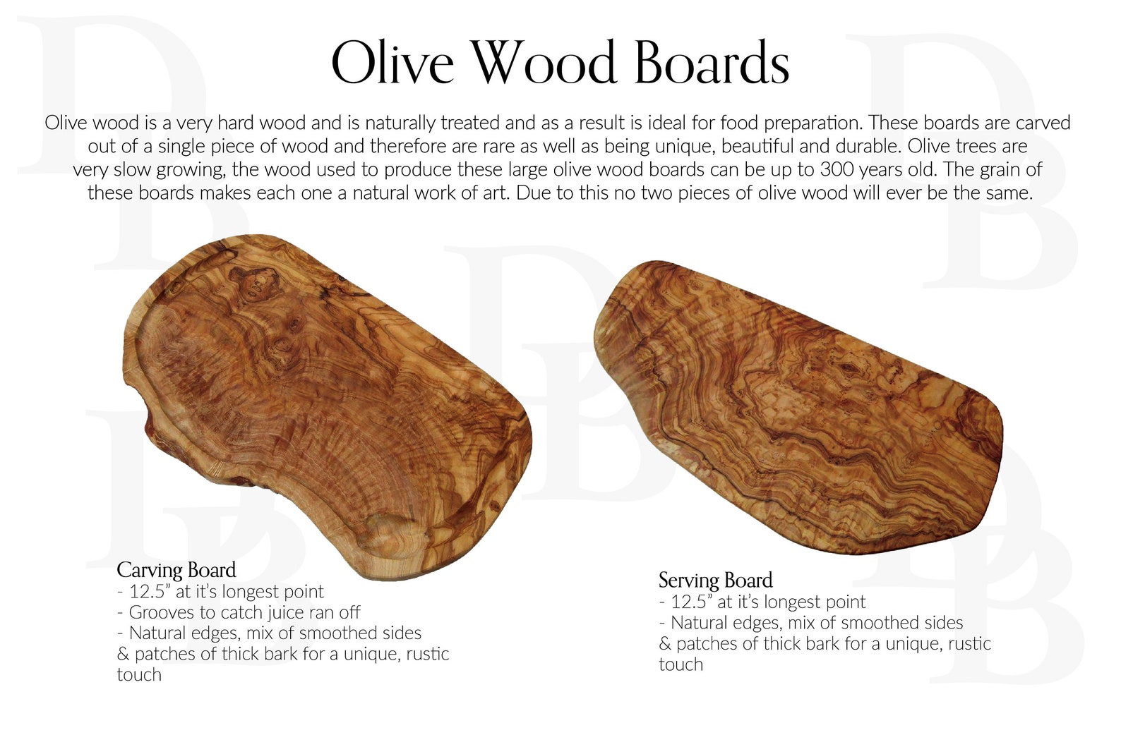 Amalfi Inspired Olive Wood Gift Set | Engagement Gift Box | Olive Wood ...