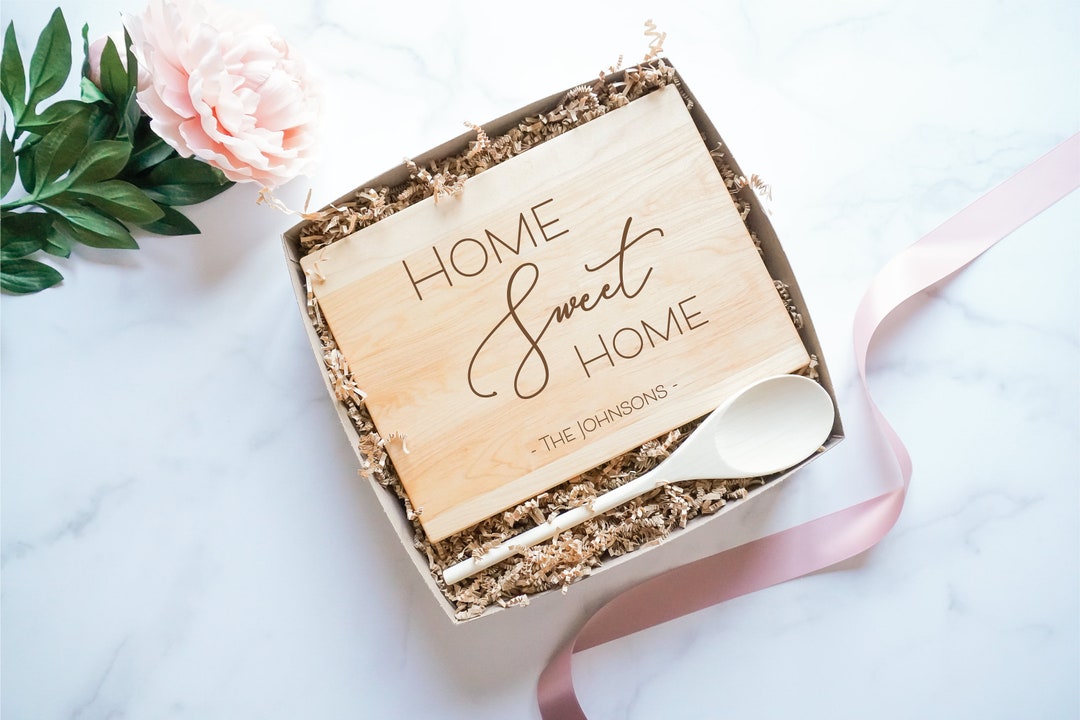 House Warming Gift New Home Gift Personalized Cutting - Etsy