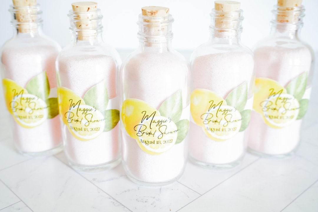 Pink Lemonade Favors 2oz | Sip Sip Hooray Favor | Summer Wedding Favor ...