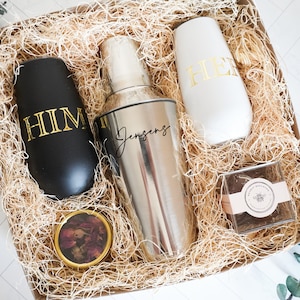 Cocktail Shaker Bar Gift Set Bar Gifts Engraved Cocktail Shaker ...